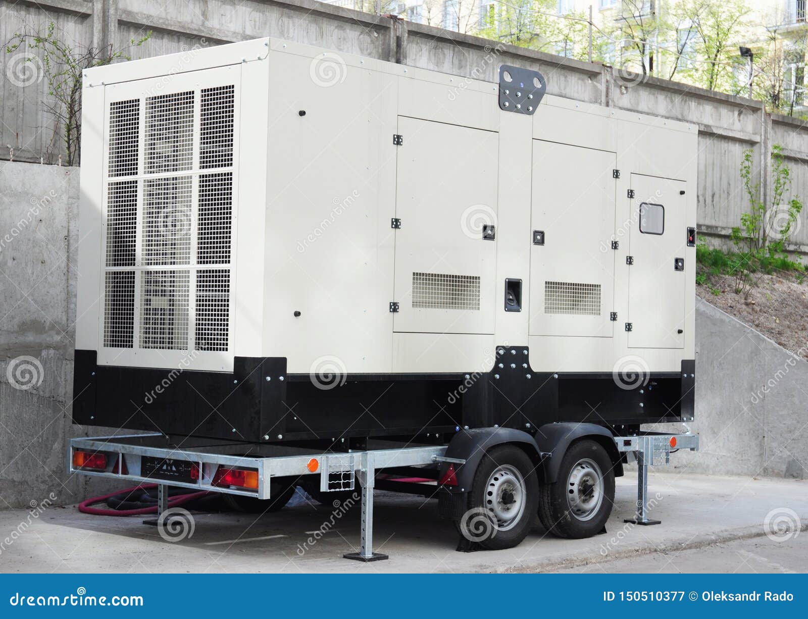 Standby Power Natural Gas Backup Generator with Control Panel. Standby ...