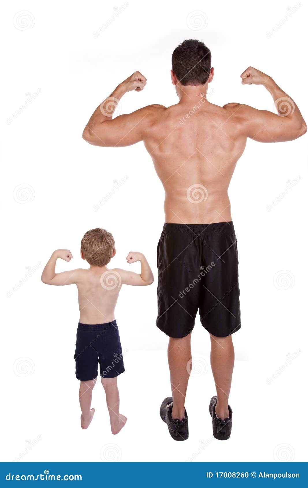 Standing with back stock photo. Image of handsome, muscle - 17008260