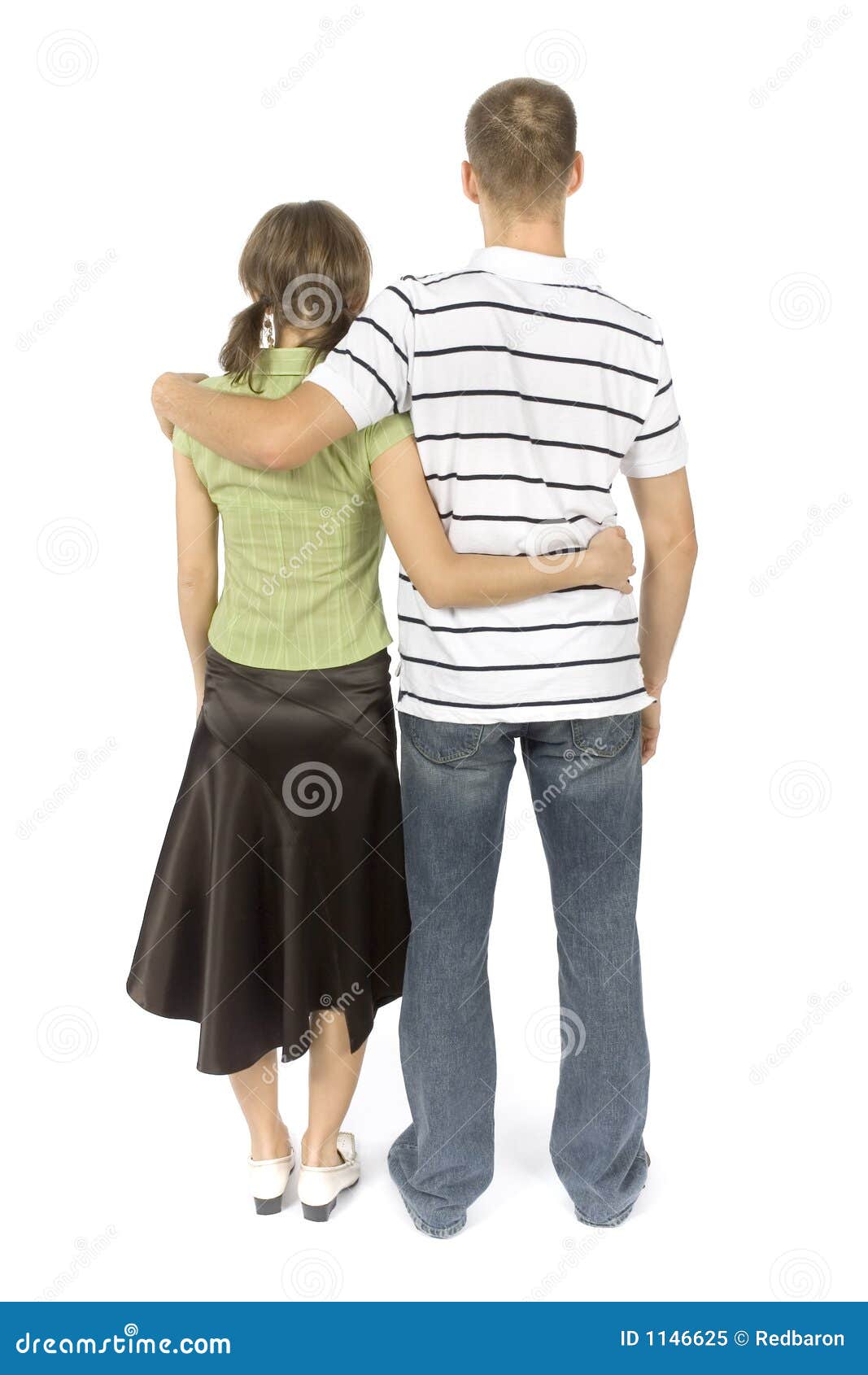 Standing (back) couple stock image. Image of girlfriend - 1146625