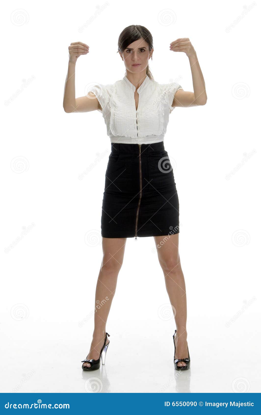 Standing beautiful woman stock photo. Image of beauty - 6550090