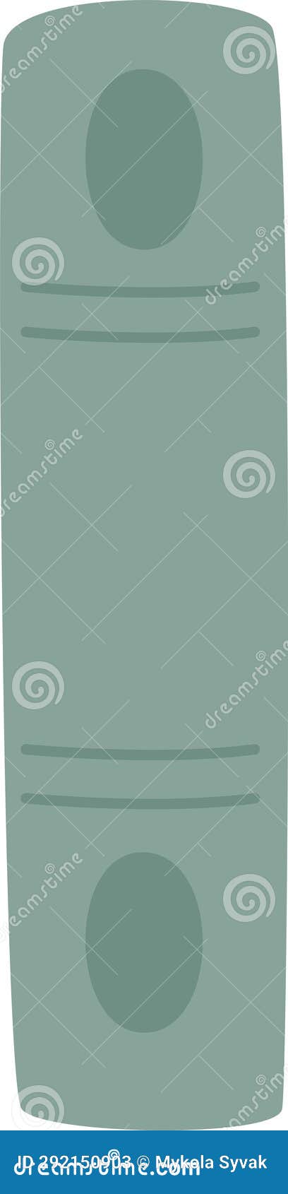 Standing Book Icon stock vector. Illustration of symbol - 292150903