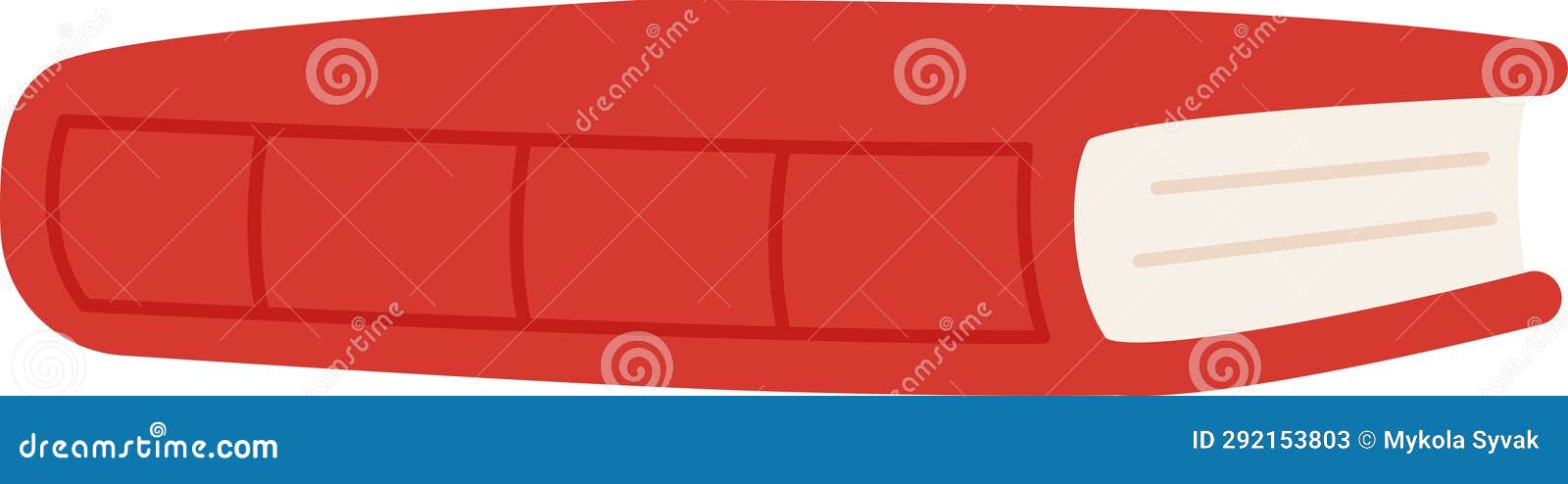 Standing Book Icon stock vector. Illustration of textbook - 292153803