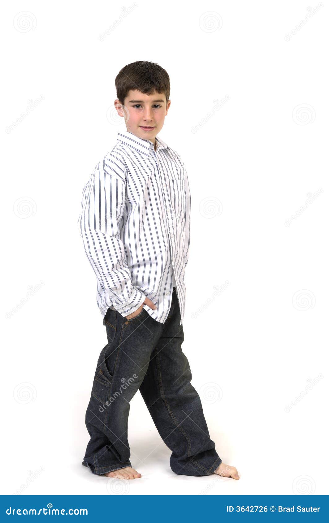 Standing Boy stock photo. Image of teen, grandson, shirt - 3642726