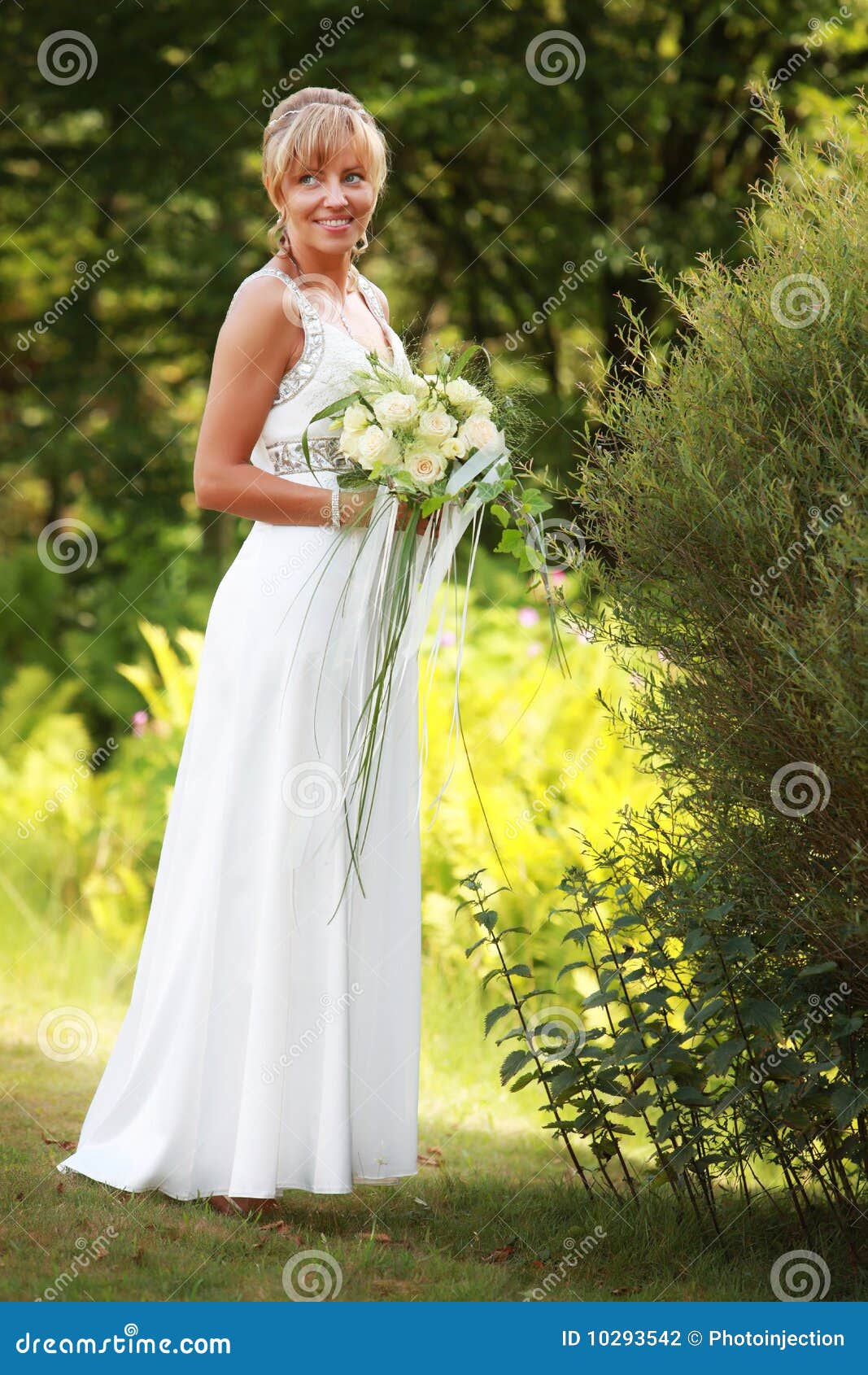 Standing bridal stock photo. Image of debutante, life - 10293542