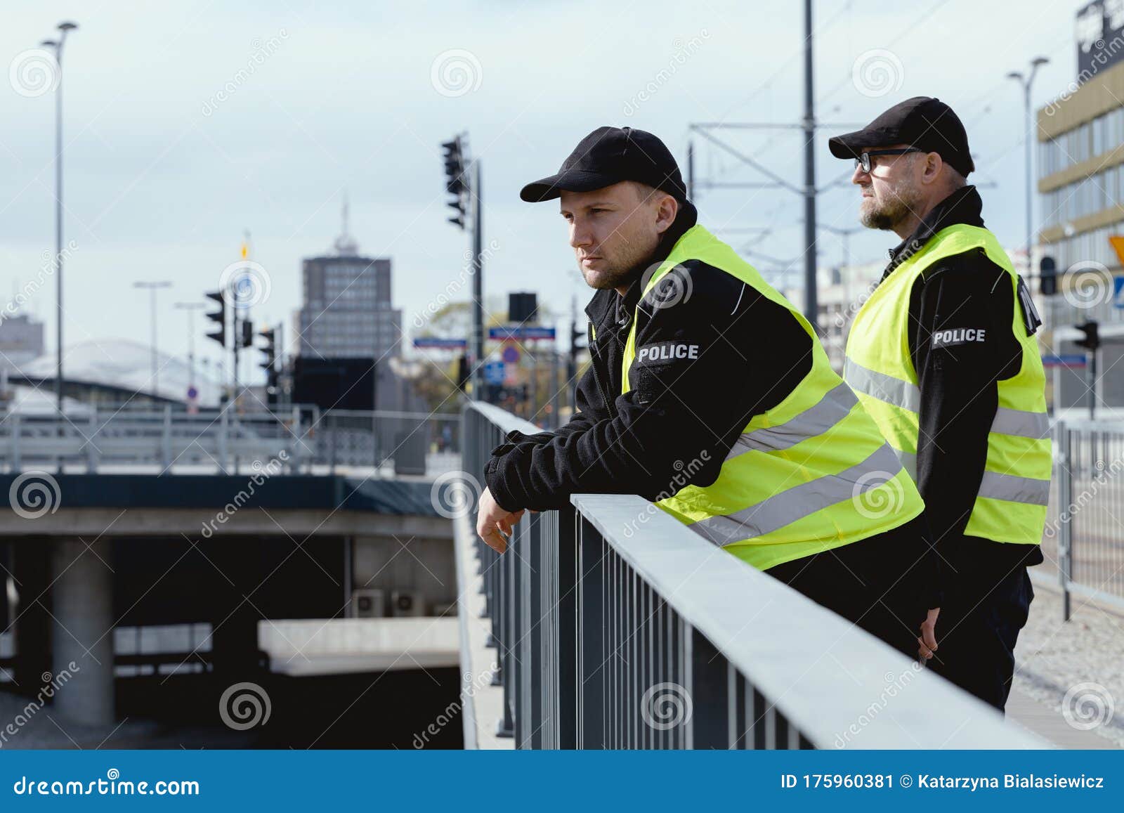 Standing on a bridge stock image. Image of district - 175960381
