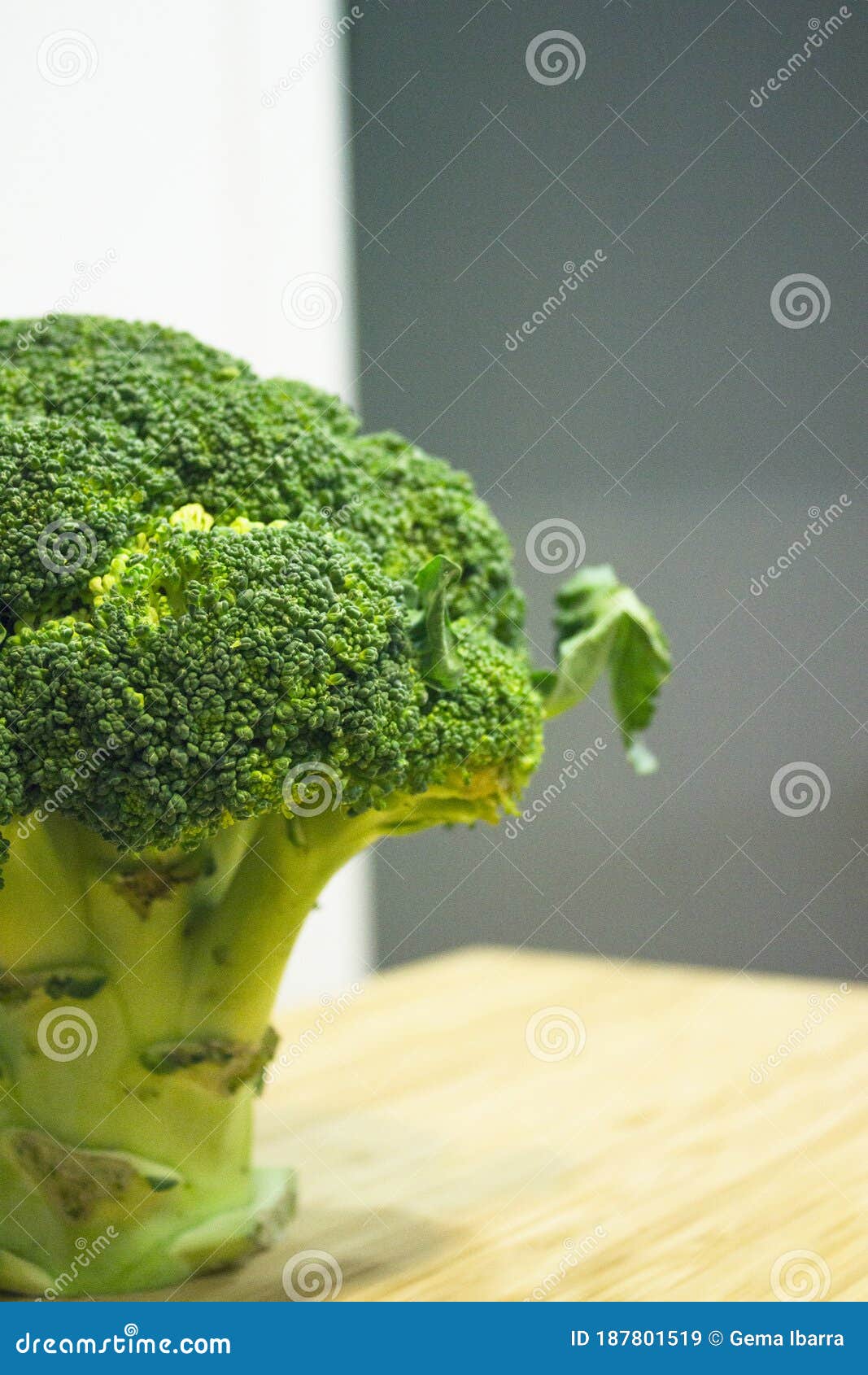 Standing Broccoli Simulating a Tree Stock Image - Image of ingredient ...