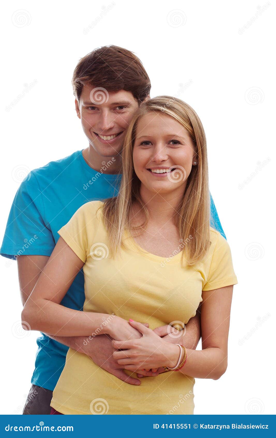 Standing couple stock image. Image of smiling, handsome - 41415551