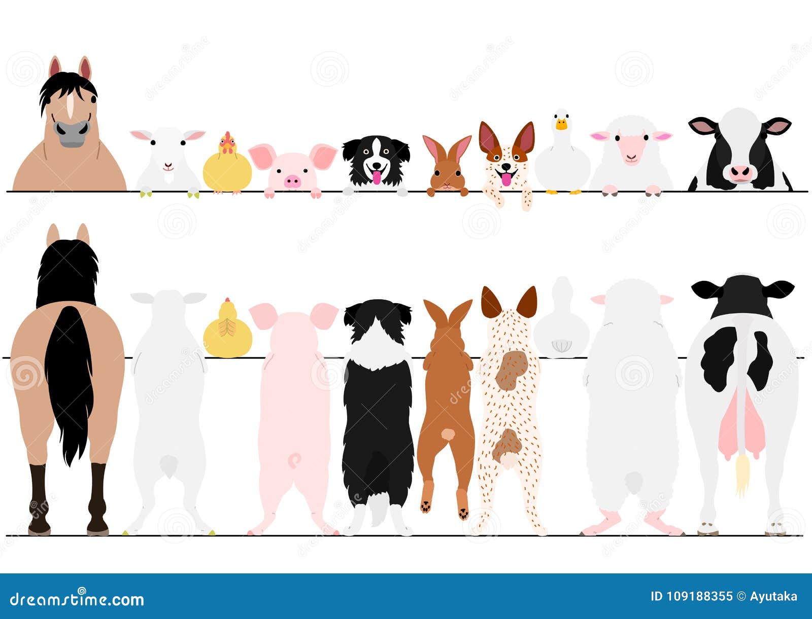 Pig Front Back Stock Illustrations – 64 Pig Front Back Stock ...