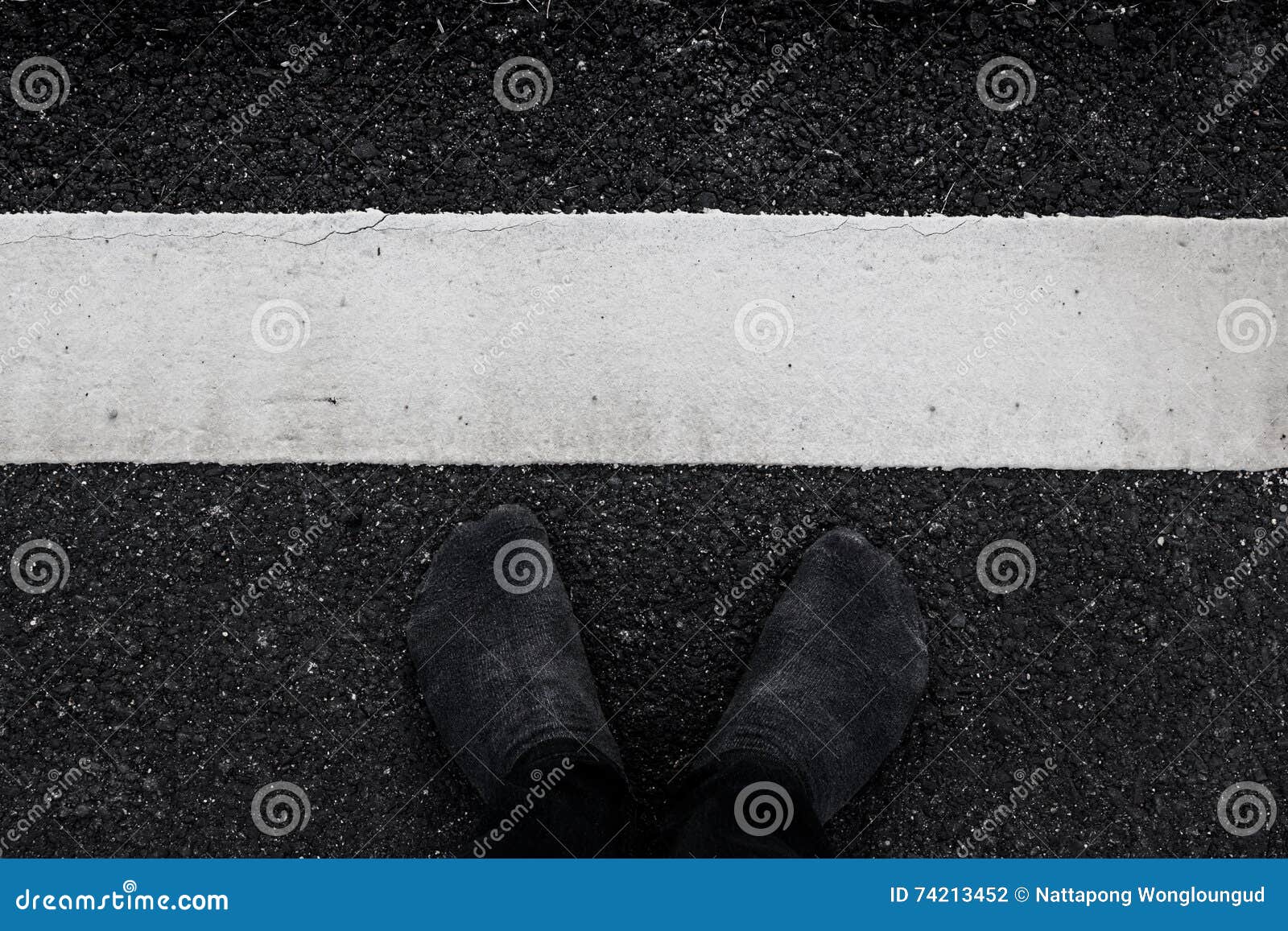 Standing Foot Stop Sign Floor Royalty-Free Stock Image | CartoonDealer ...