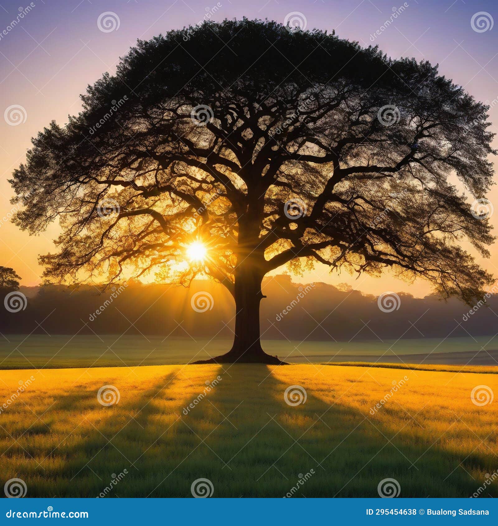 Standing in Front of a Tree with Deep Representing the Strength and ...