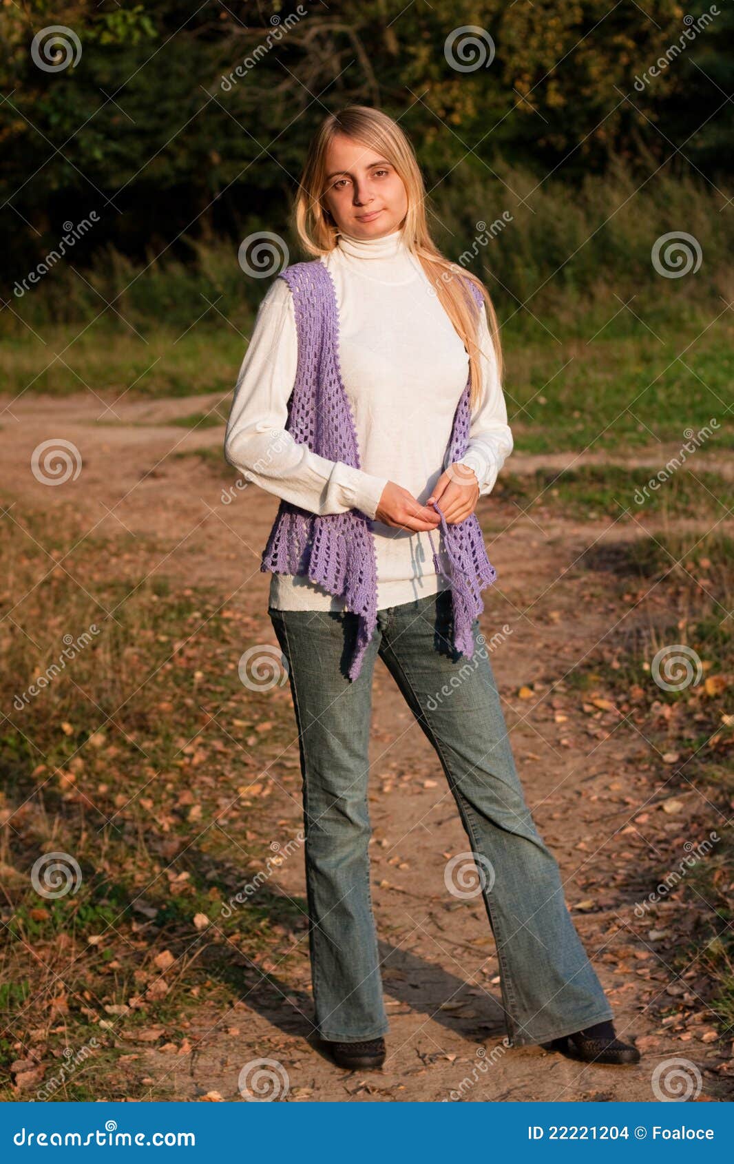Standing girl stock photo. Image of openwork, caucasian - 22221204