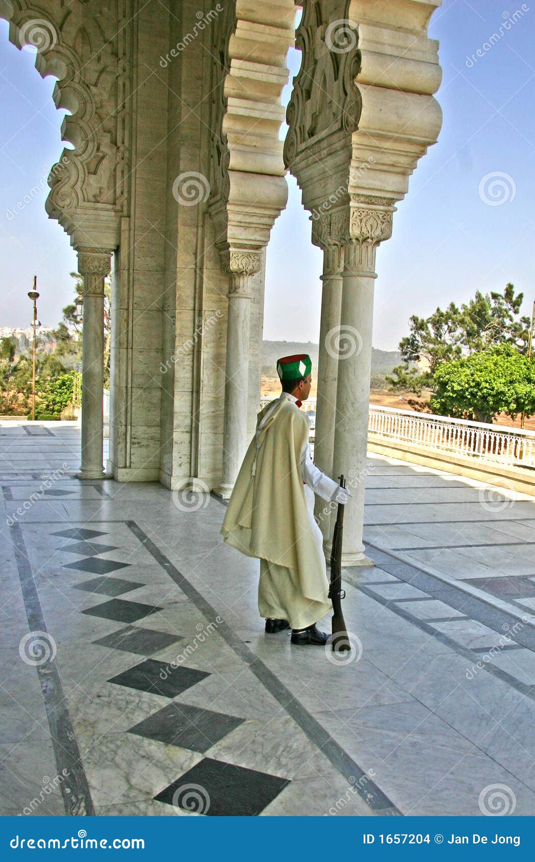 Standing on guard stock photo. Image of guard, pill, rabat - 1657204