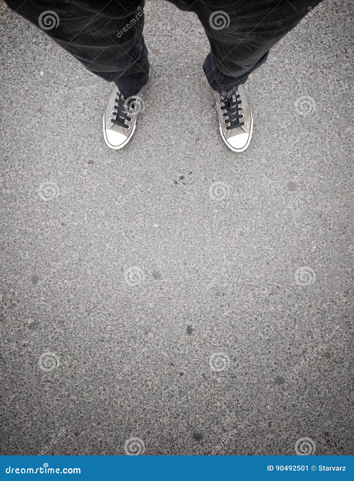 Standing stock image. Image of closeup, shoes, perspective - 90492501