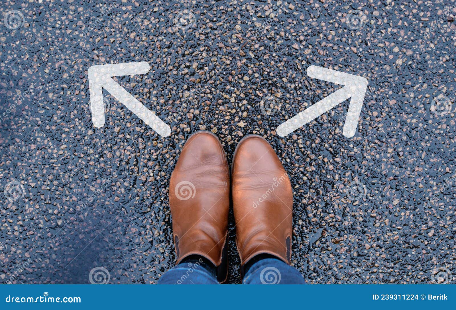 Standing on a Junction, Choosing a Direction, New Oppurtunity, Decision ...