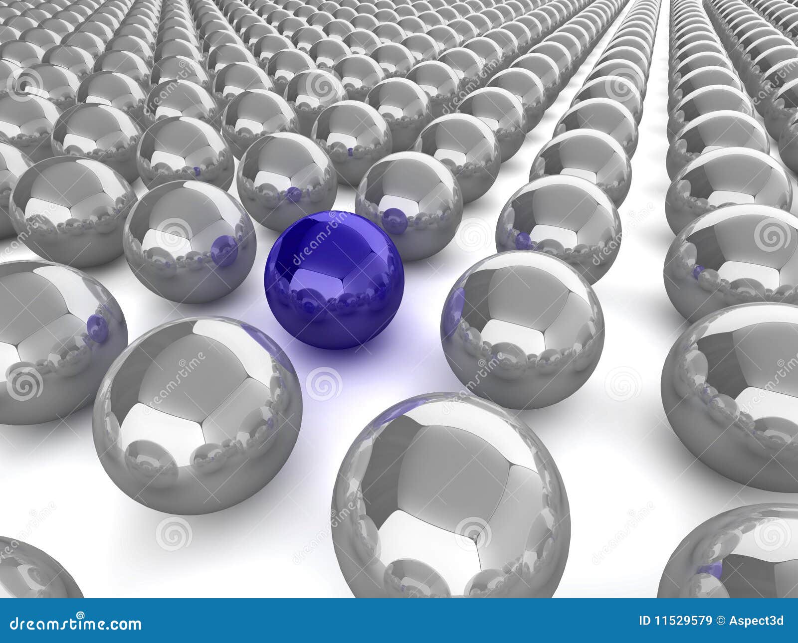 Standing out stock illustration. Illustration of contrast - 11529579