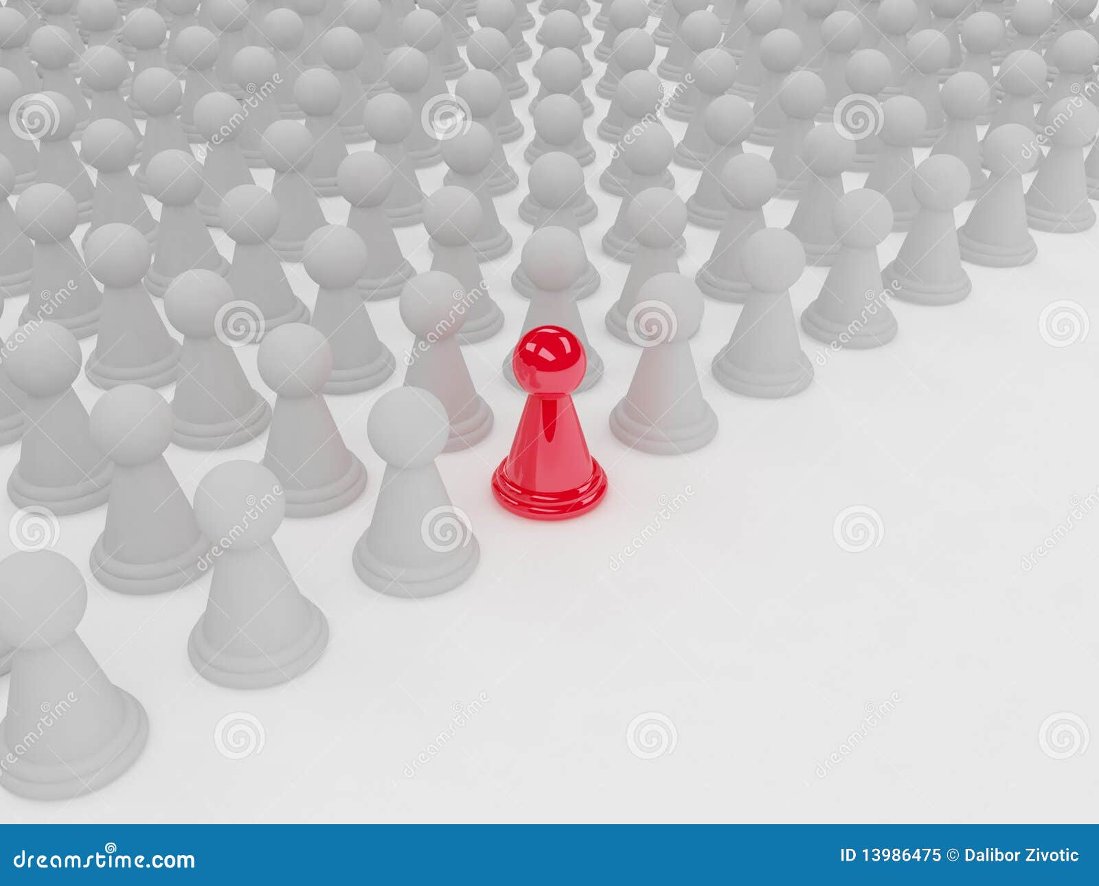 Standing out of a crowd stock image. Image of follow - 13986475