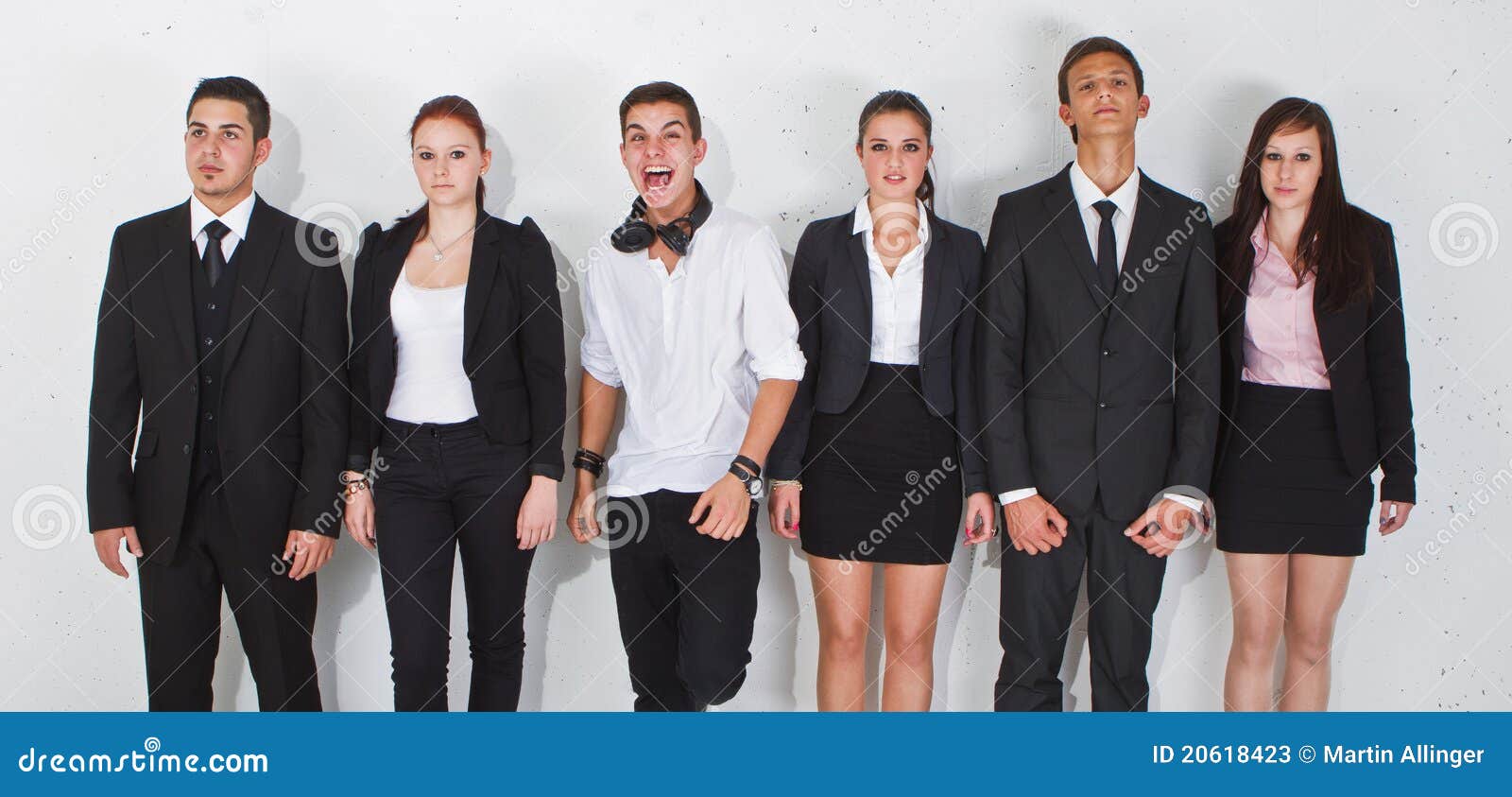 Standing out of the crowd stock image. Image of people - 20618423