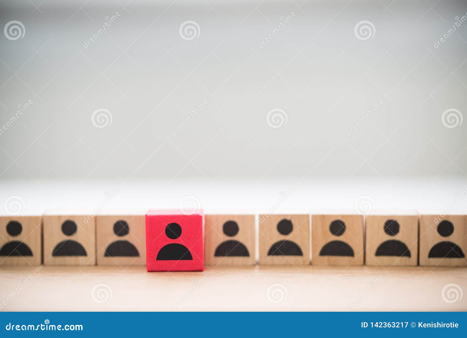 Standing Out from the Crowd and Different Concept Stock Image - Image ...
