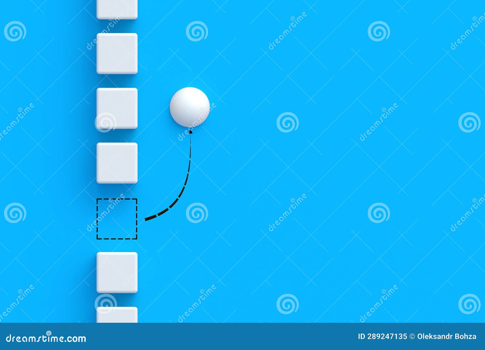 Standing Out from the Crowd. Unique Strategy Stock Illustration ...