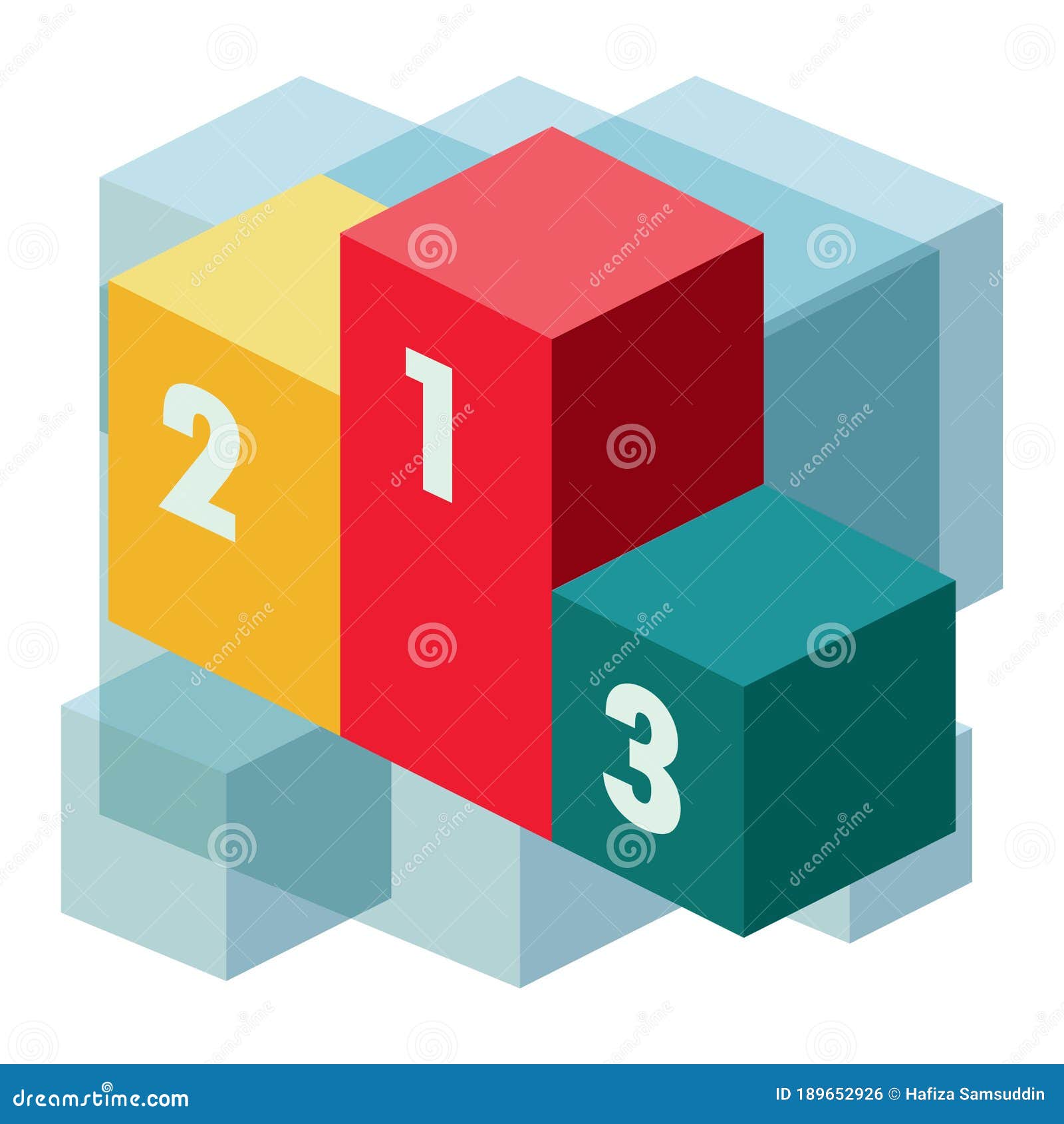 Standing Podium. Vector Illustration Decorative Design Stock Vector ...