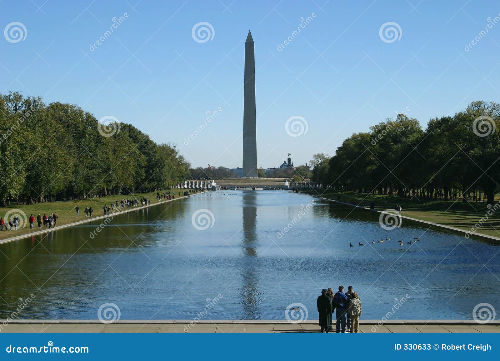 Reflecting Pool And Reflection Hall At Night, Seen At Christian Royalty ...