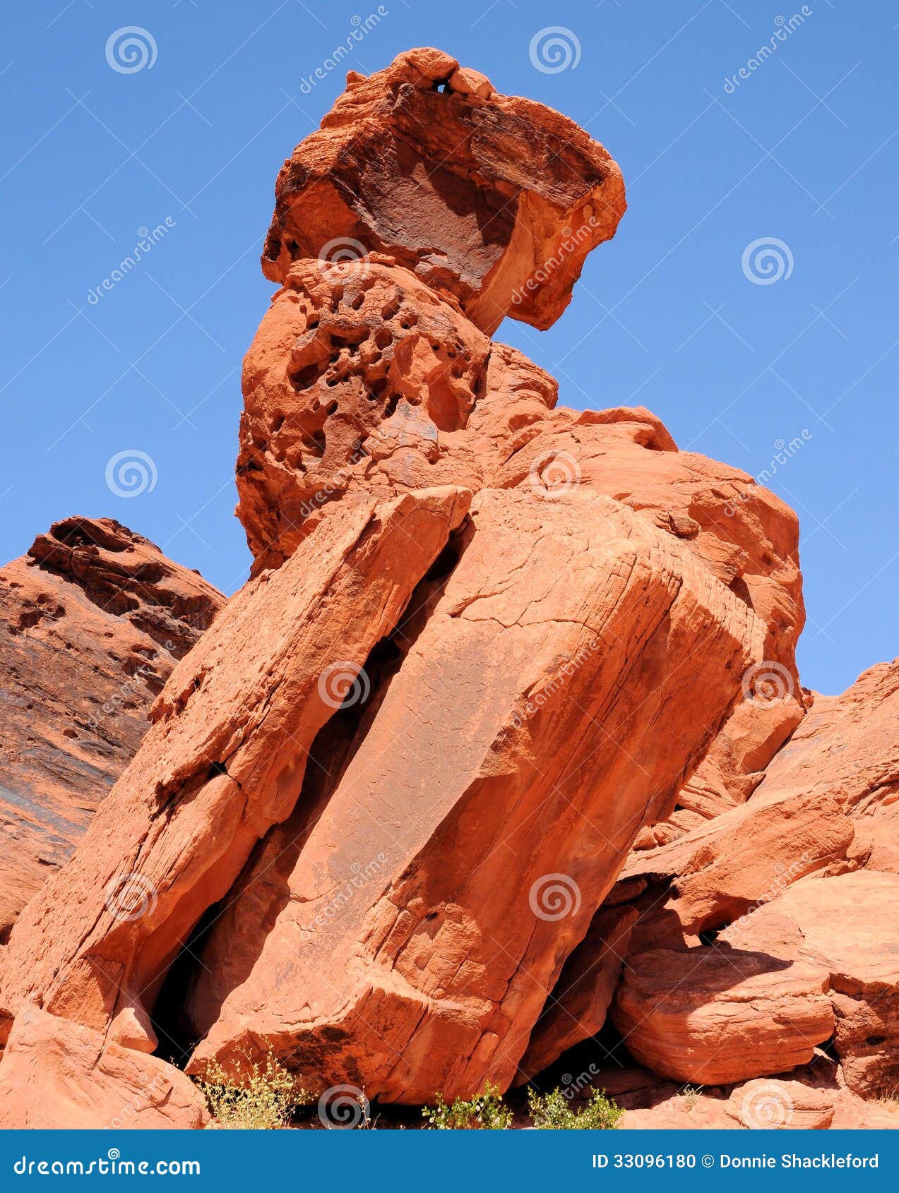 Standing Rock stock photo. Image of monument, park, nature - 33096180