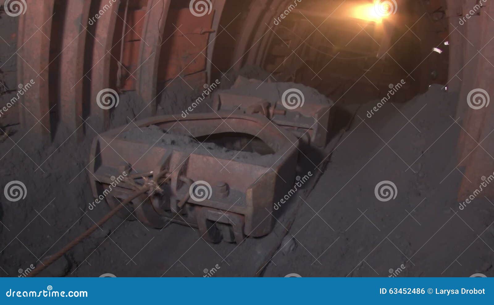 Standing scraper winch stock footage. Video of dirty - 63452486