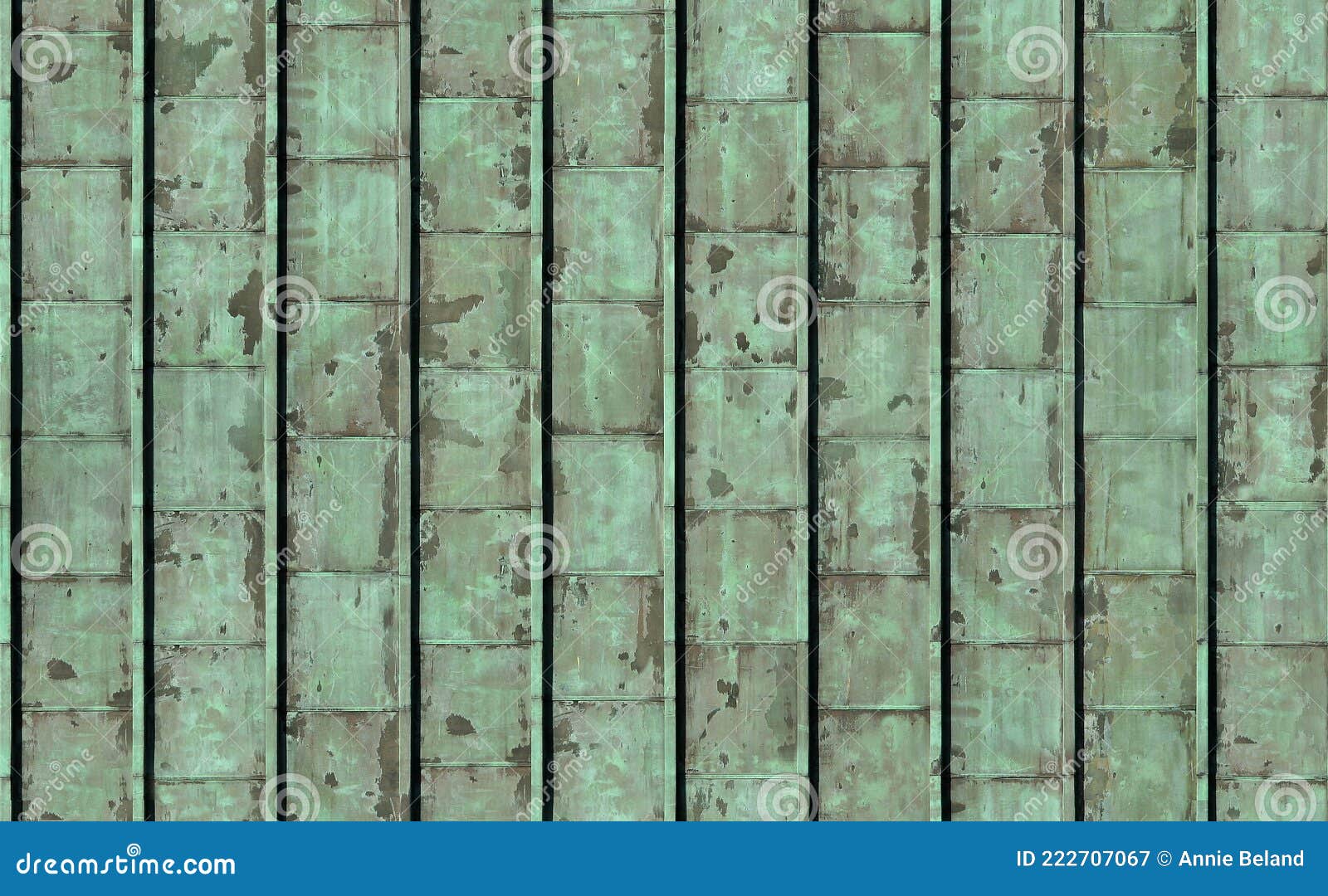 Standing Seam Copper Roof Tiles Seamless Texture Stock Image - Image of ...