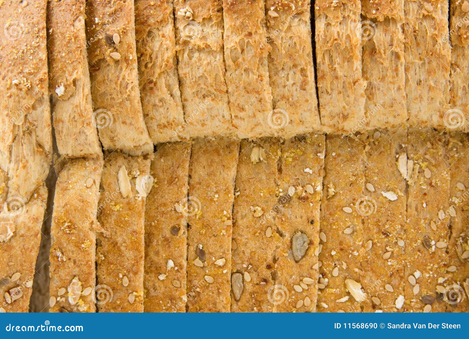 Standing slices bread stock photo. Image of brown, abstract - 11568690