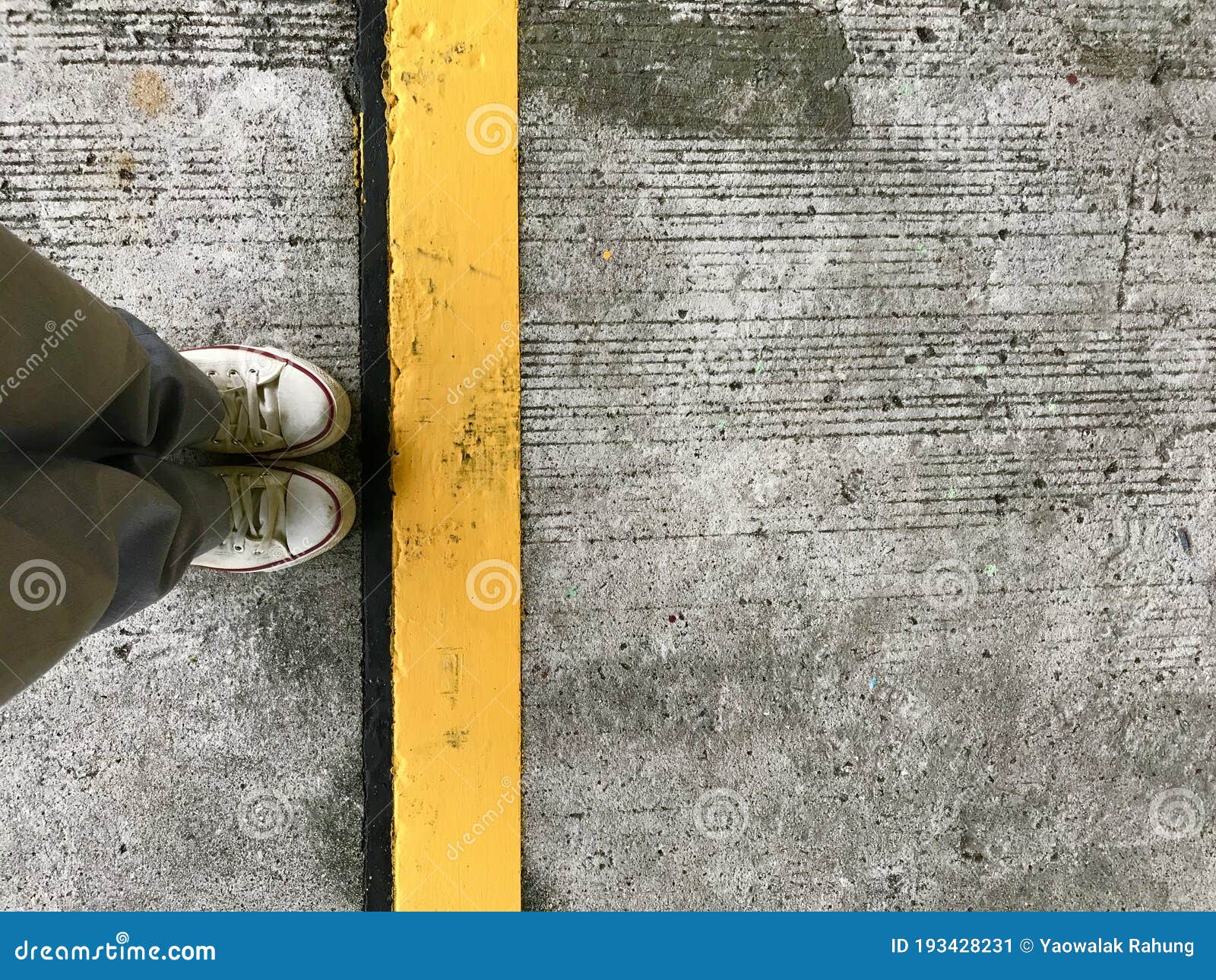 Standing before Start Job or Other Activity Stock Image - Image of ...