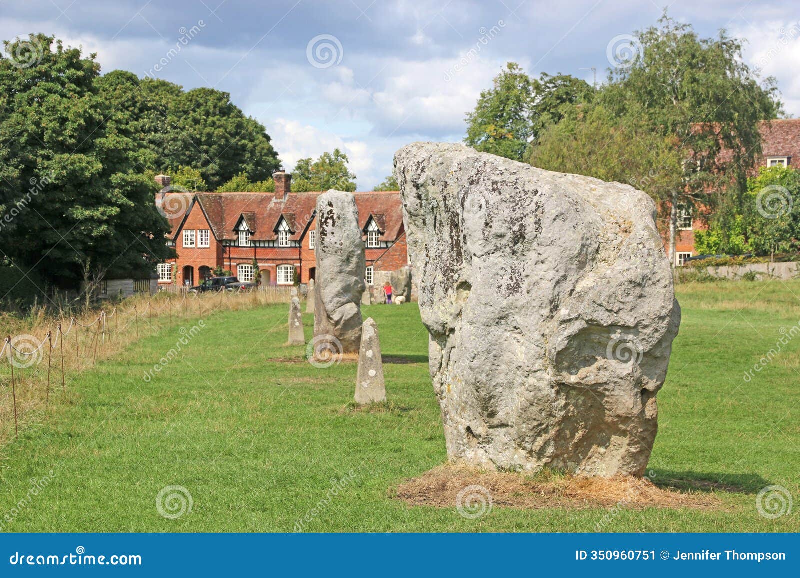 Standing Stone Circle at Avebury in Wiltshire Editorial Photo - Image ...