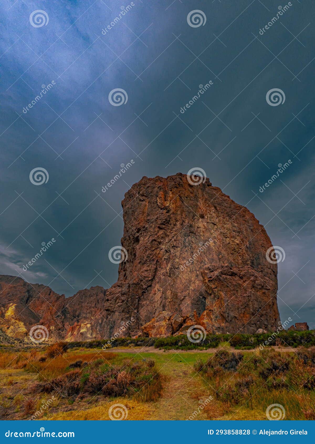 Standing Stone stock photo. Image of clouds, standing - 293858828