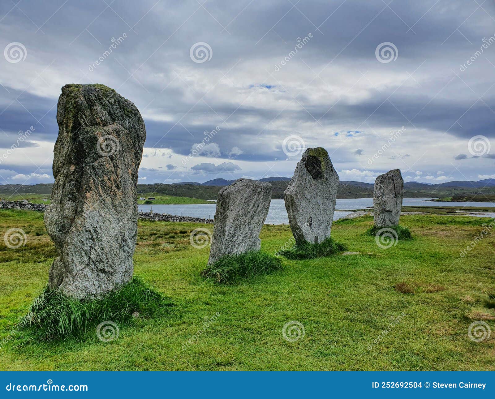 Standing Stones Callanish - Outer Hebrides Scotland Stock Photo - Image ...
