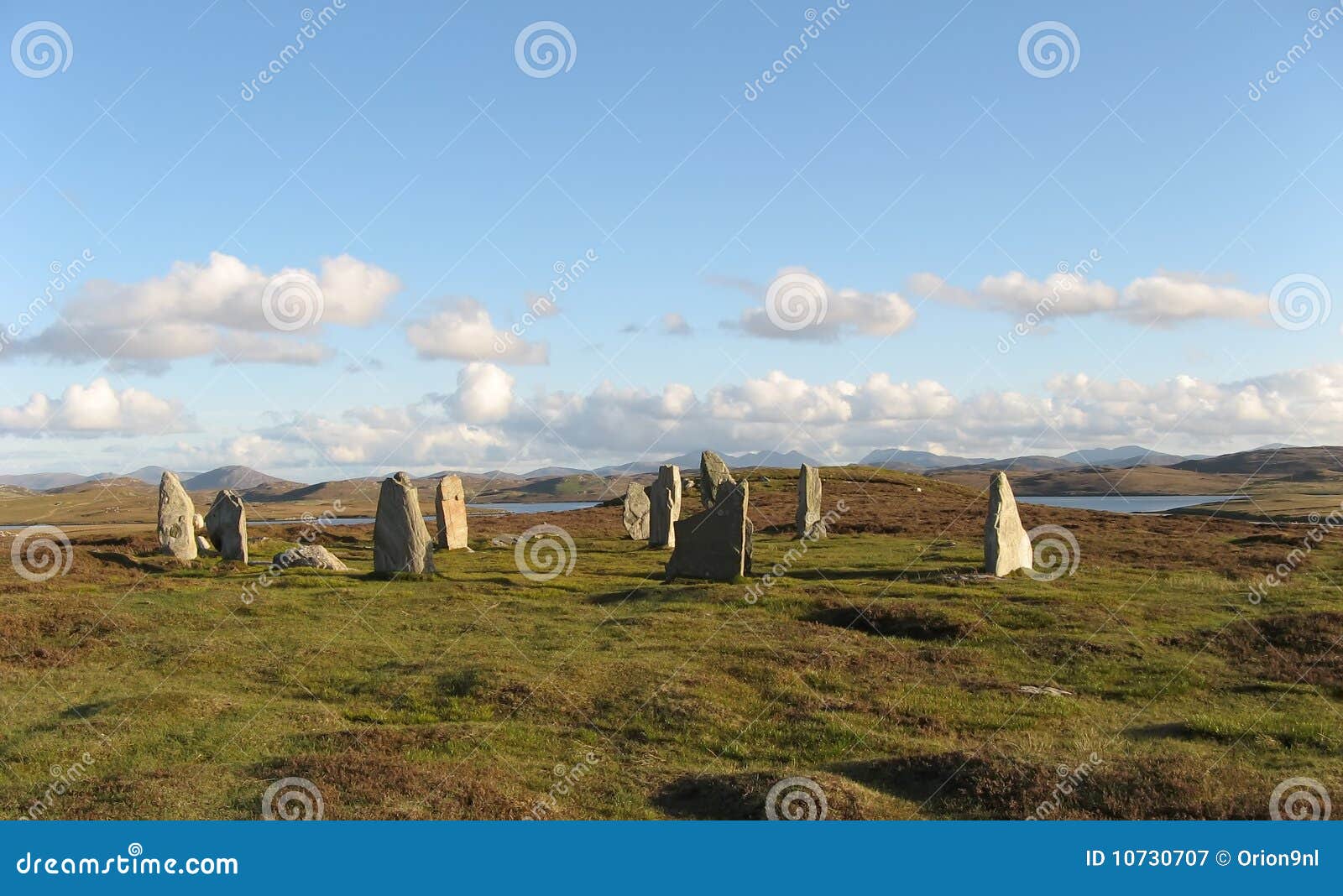 Standing Stones Callanish III Stock Image - Image of scotland ...
