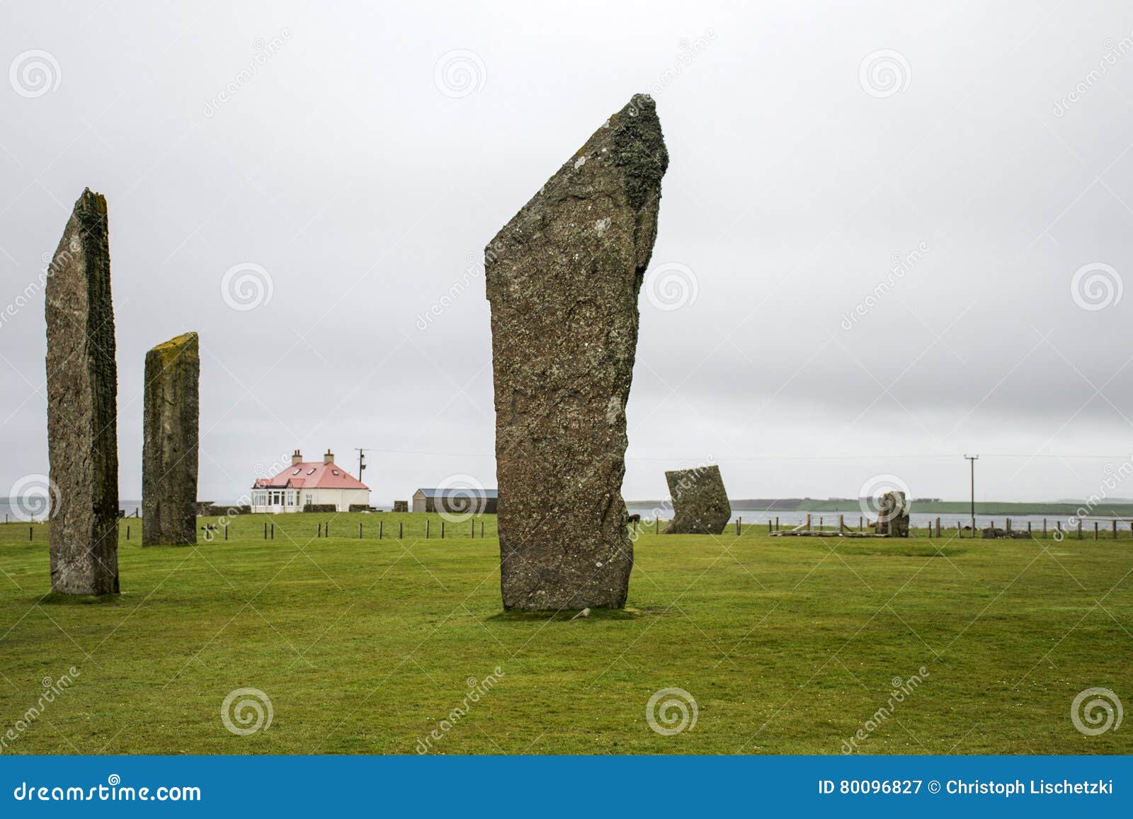 Standing Stones of Stenness Orkney Scotland Neolithic Stone Circle ...