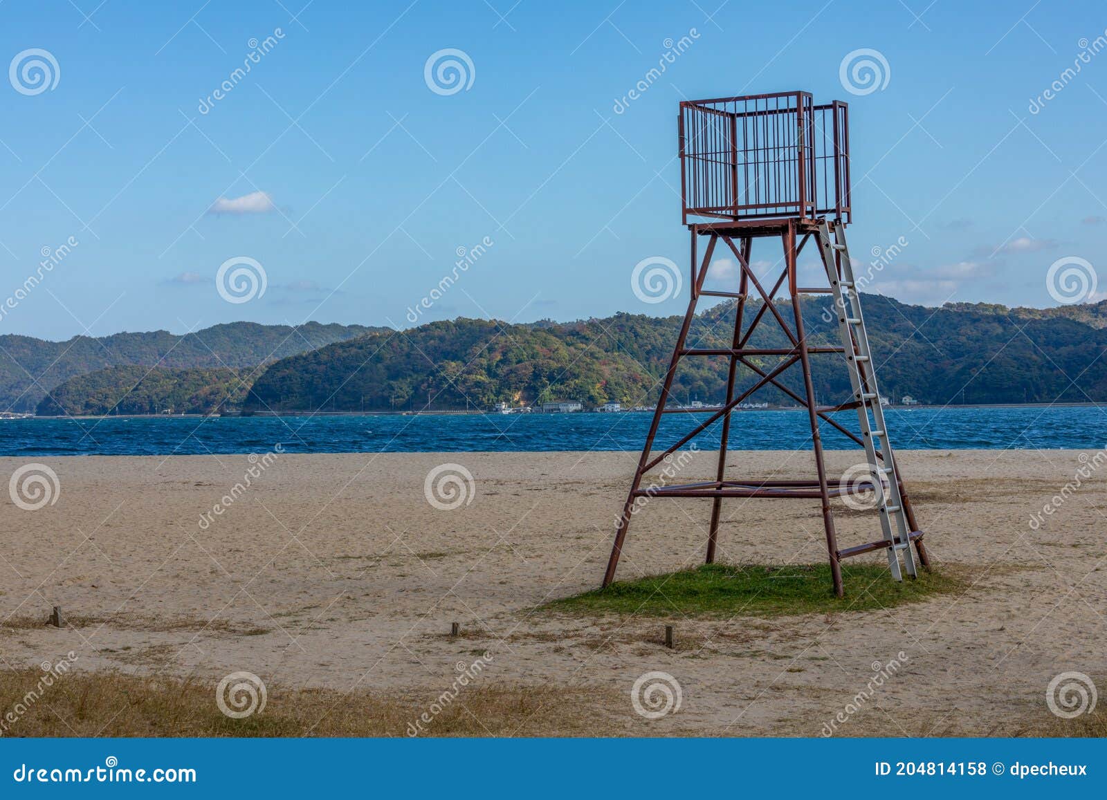 Standing Viewing Platform stock photo. Image of safety - 204814158