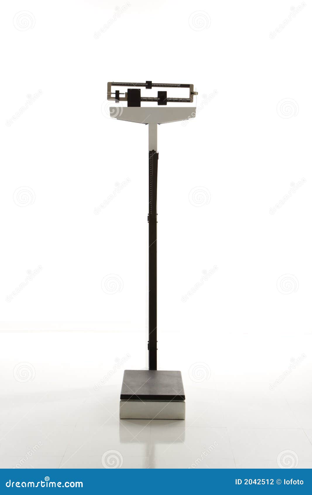 Standing weight scale. stock photo. Image of shot, color - 2042512
