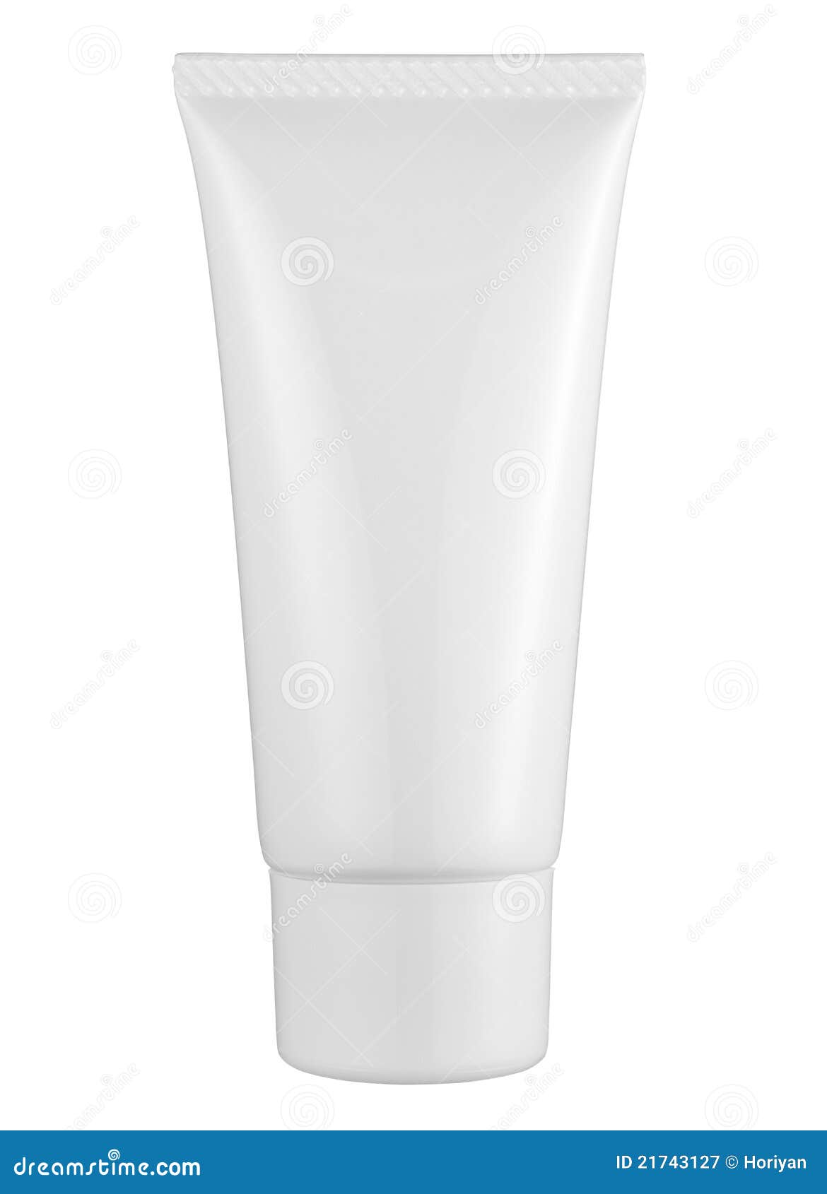 Standing white tube stock image. Image of copy, advertising - 21743127