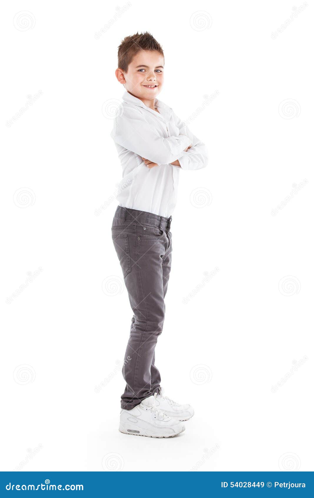 Standing young cool boy stock image. Image of studio - 54028449