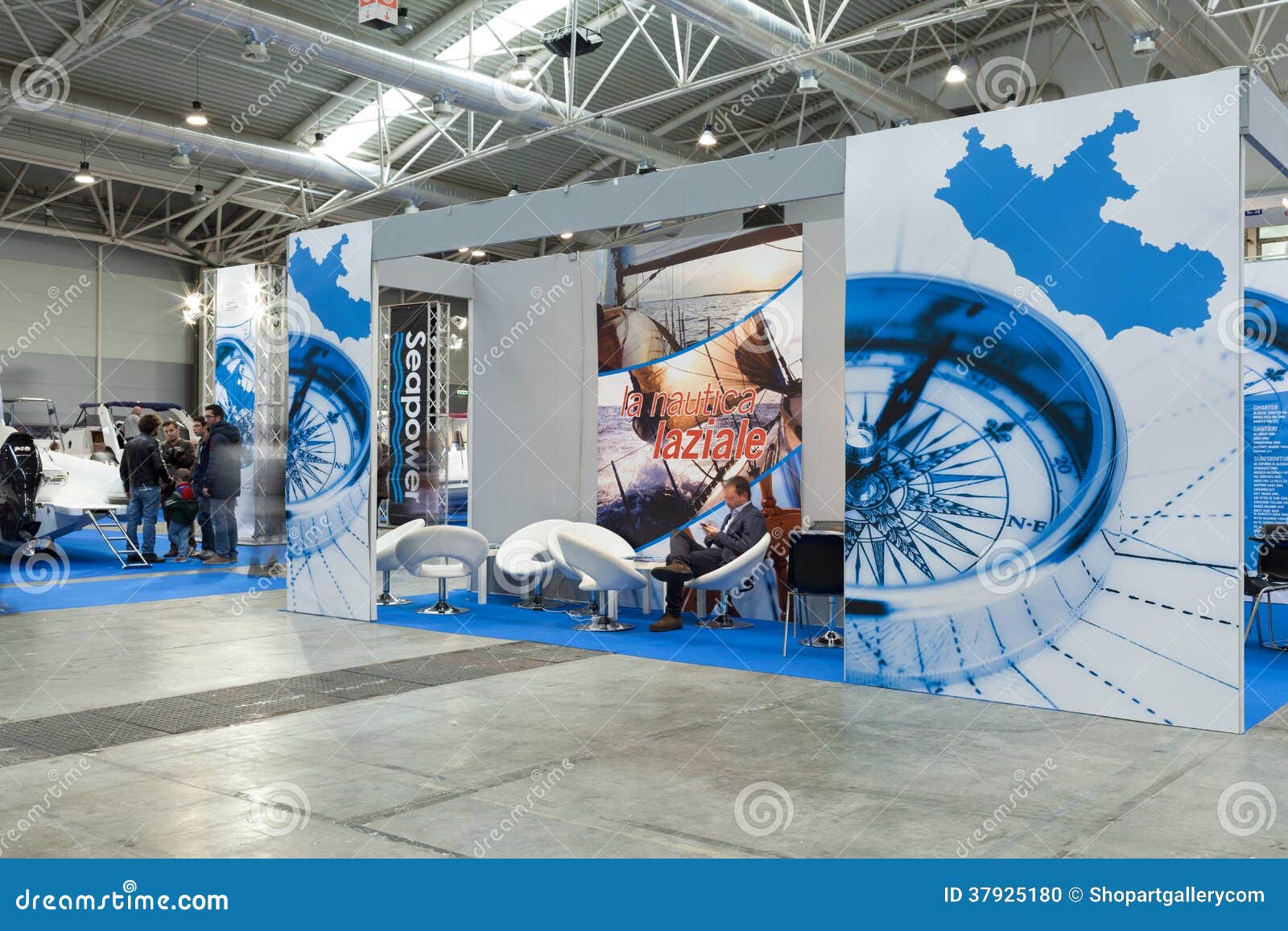 Stands at Big Blue Expo 2014 Editorial Image - Image of fiera, motor ...
