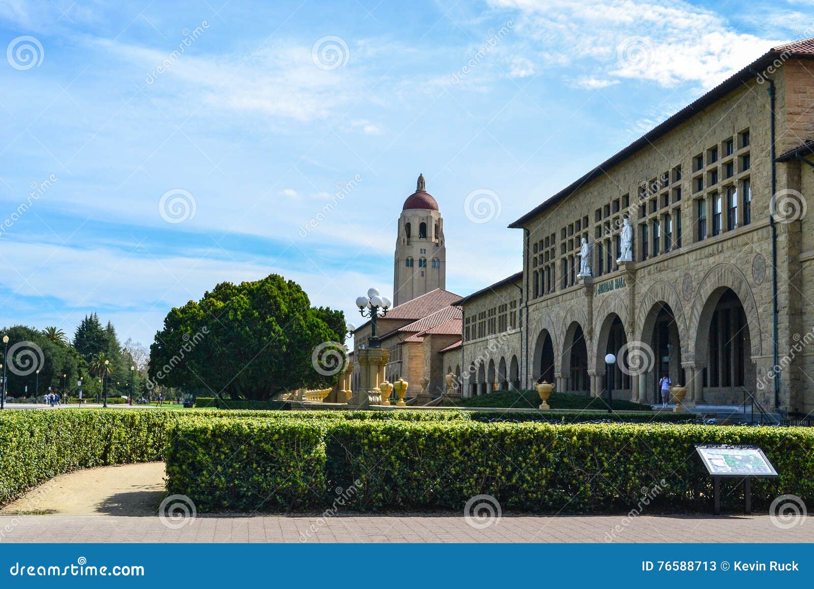 Stanford University editorial stock photo. Image of architecture - 76588713