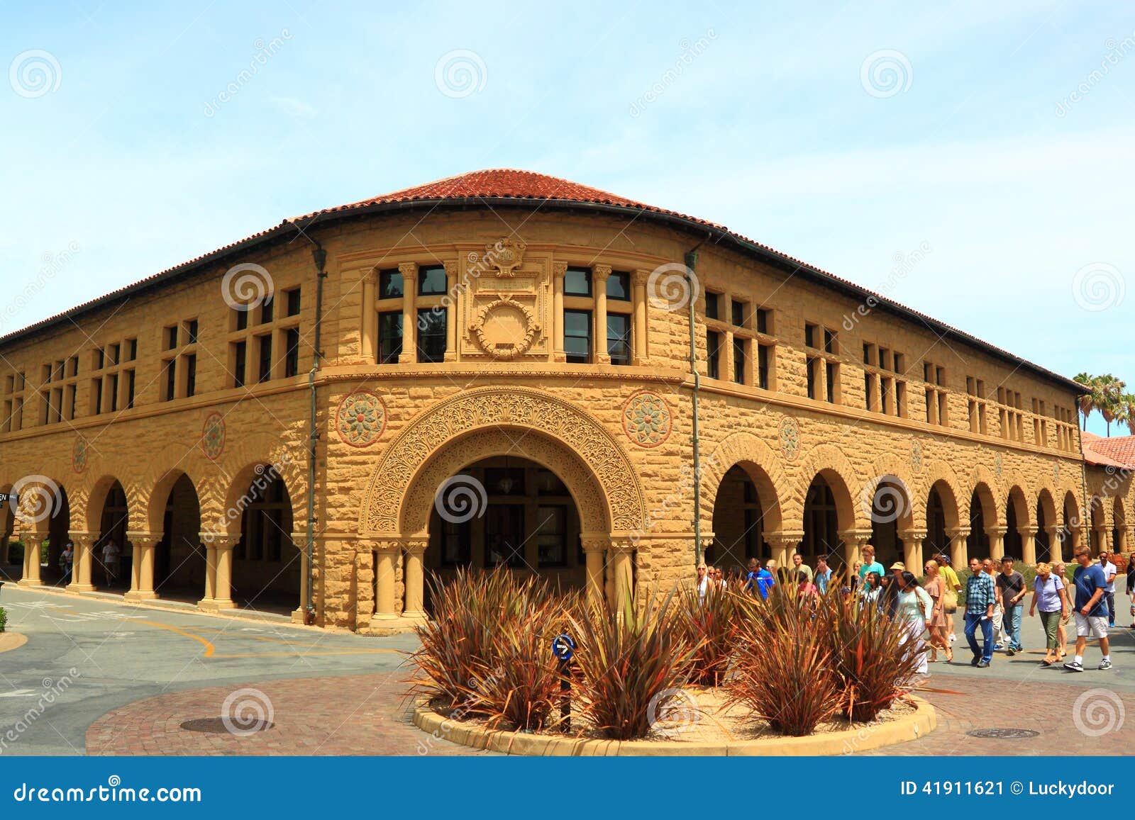 Stanford University Language Corner Editorial Photo - Image of quad ...