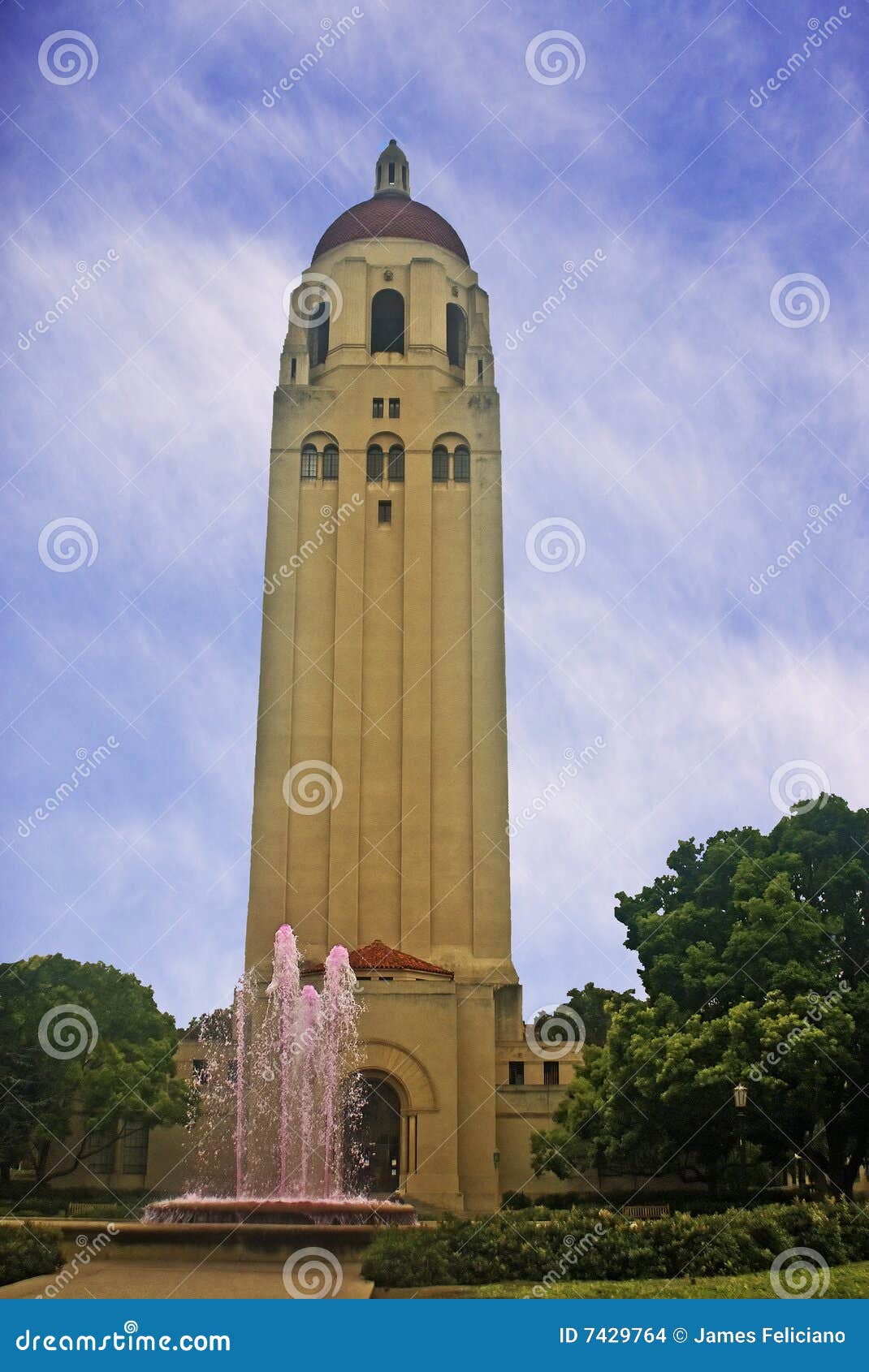 Stanford University S Hoover Tower Editorial Stock Image - Image of ...