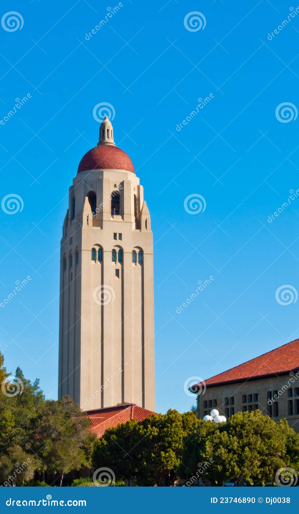 Stanford university tower editorial image. Image of building - 23746890