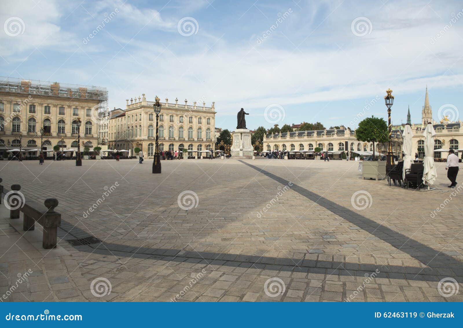 Stanislas Square image stock éditorial. Image du grille - 62463119