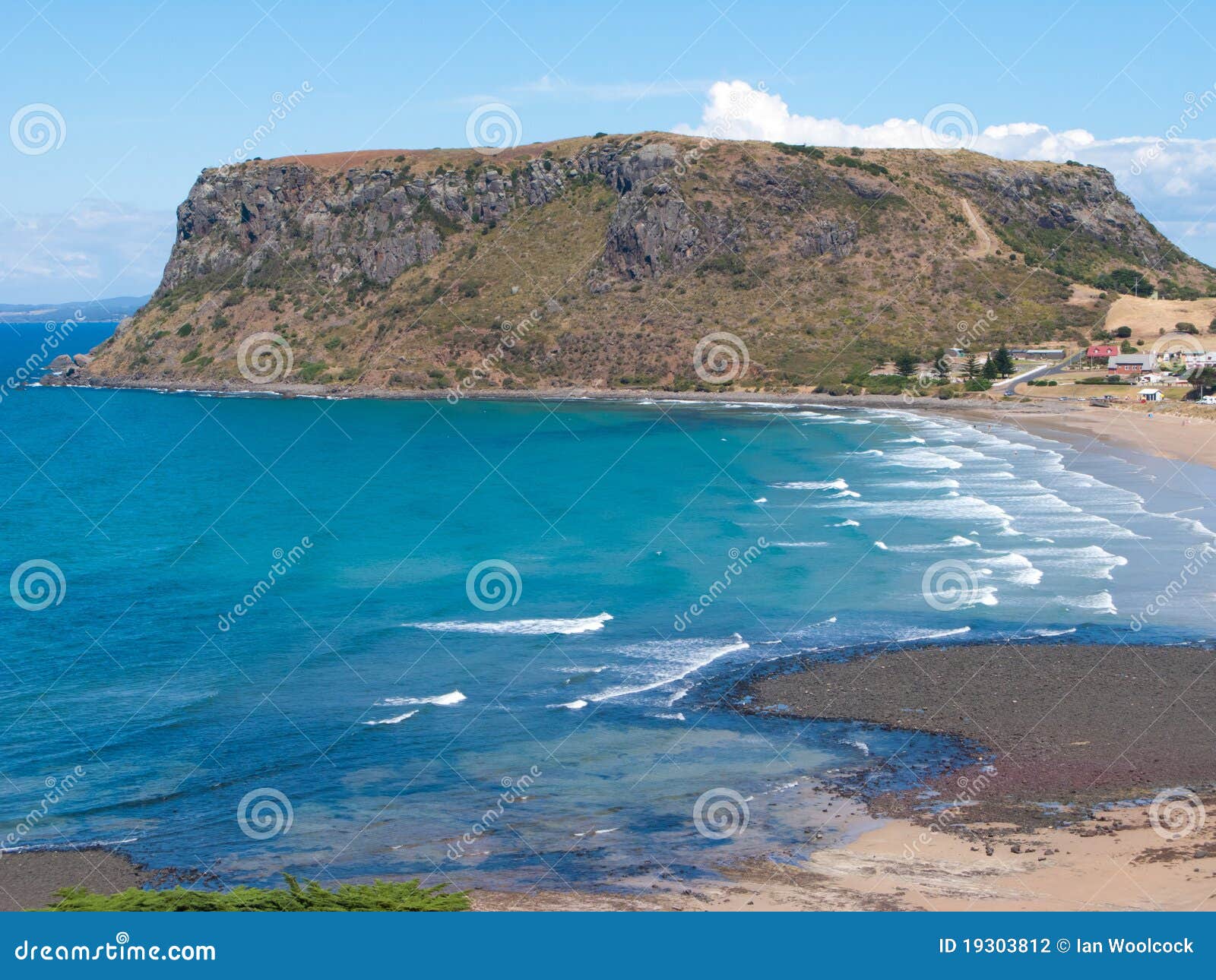 Stanley Tasmania stock photo. Image of stanley, beach - 19303812