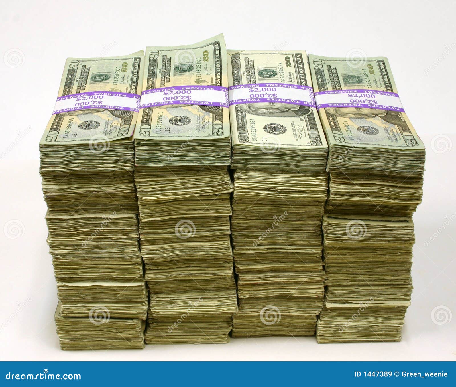 Stapel Geld stockbild. Bild von zustände, finanziell, rechnung - 1447389