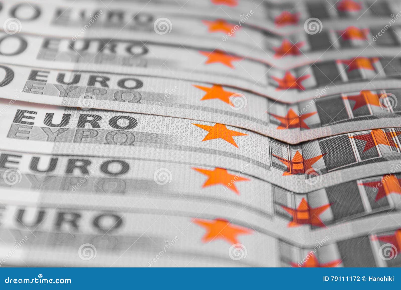 Stapel Geld- 500-Euro - Scheine Des Bargeldes Makro Stockfoto - Bild ...