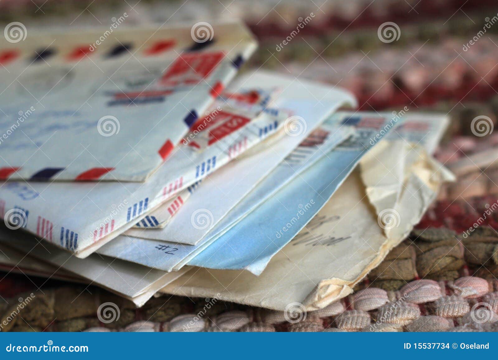 Stapel Oude Brieven stock foto. Image of geld, deken - 15537734