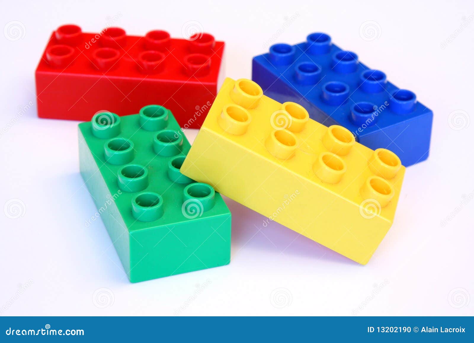 Stapel van blokken stock foto. Image of kleurrijk, onderwijs - 13202190